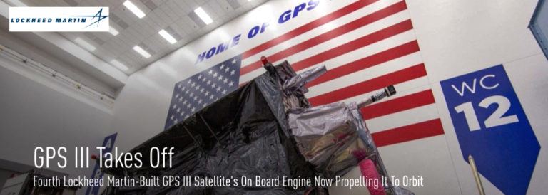 Lockheed Martin’s GPS III SV04 Satellite Launches To Orbit – SatNews
