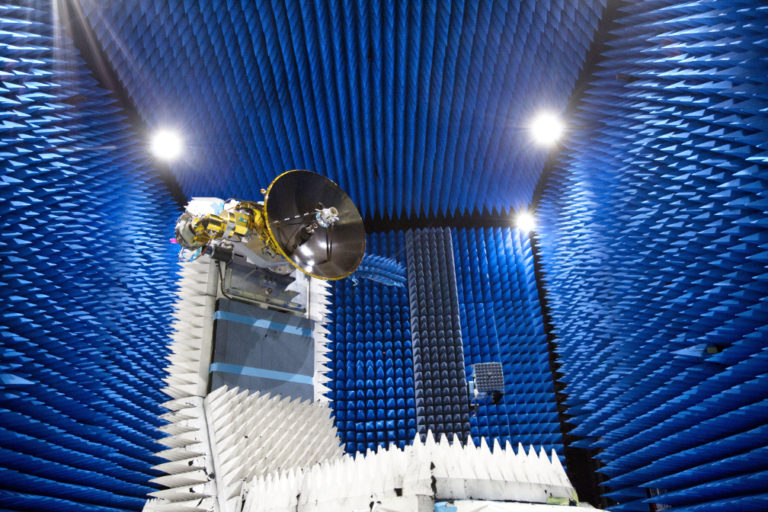 Thales Alenia Space Delivers Euclid High Gain Antenna For Satellite ...