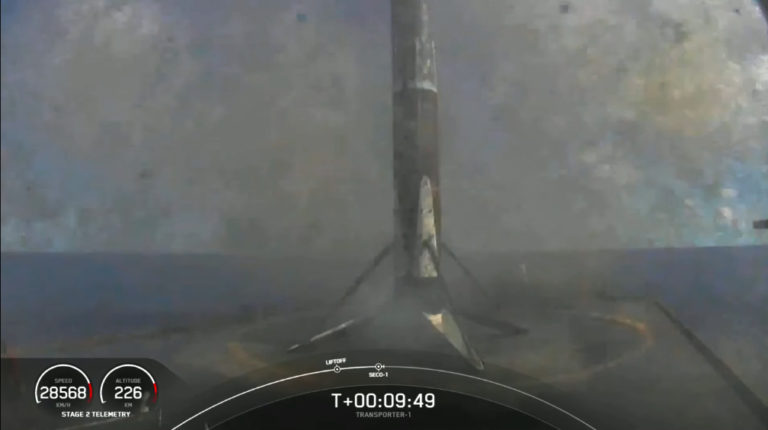 SpaceX Transporter-1 Mission Is A “Go” + Is Successfully Launched – SatNews