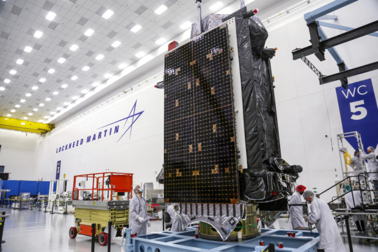 Encapsulation of GPS III SV05 Completed @ Cape Canaveral Space Force ...