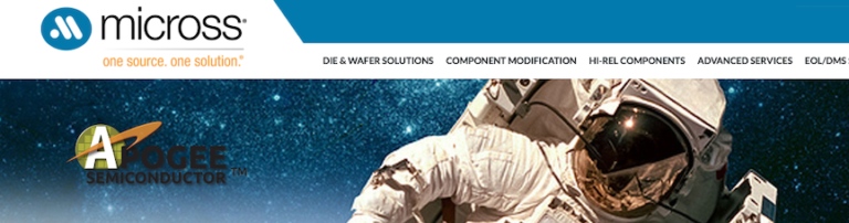 Apogee Semiconductor Appoints Micross Components, Inc. As Global Distributor – SatNews