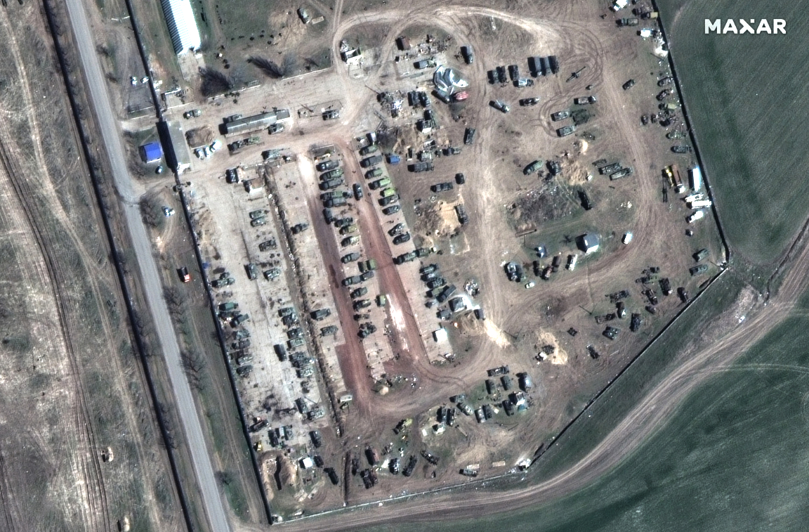Maxar’s Satellite Imagery Captures Russian Redeployments + Offensive ...