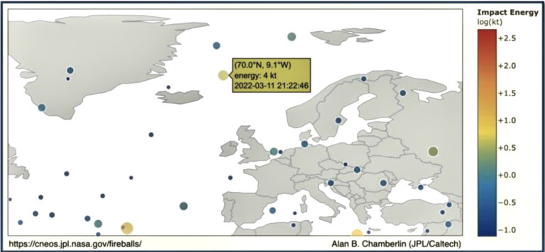 U.S. Space Force Releases Decades Of Bolide Data To NASA For Planetary ...