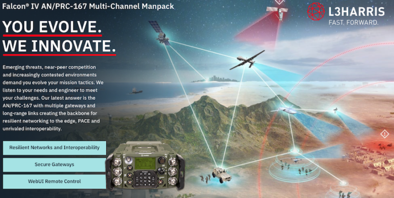 L3harris 297 Million Tactical Radio Contract Ceiling Increase From Us Special Operations