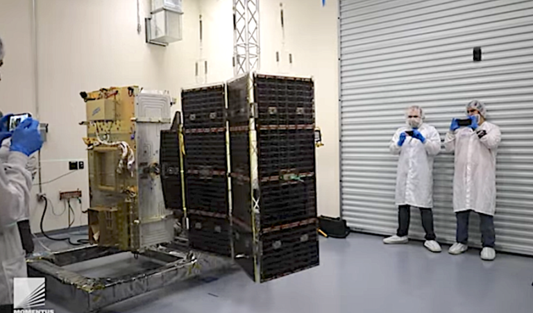 Momentus readies for next mission completing solar array test campaign ...