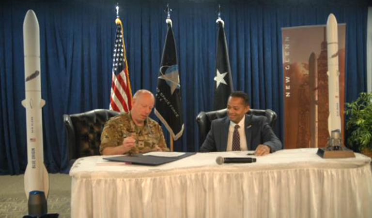 SSC + Blue Origin sign a CRADA that enables recertification of New ...