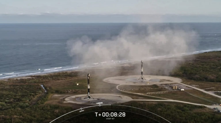 UPDATE 1: SpaceX sends Northrop Grumman’s USSF-67 two satellite mission ...