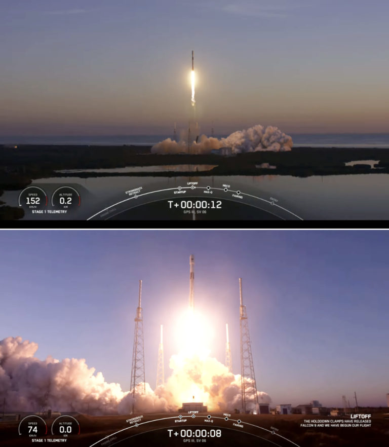 UPDATE 2: The USSF’s GPS III SV06 makes its way to orbit courtesy of a ...