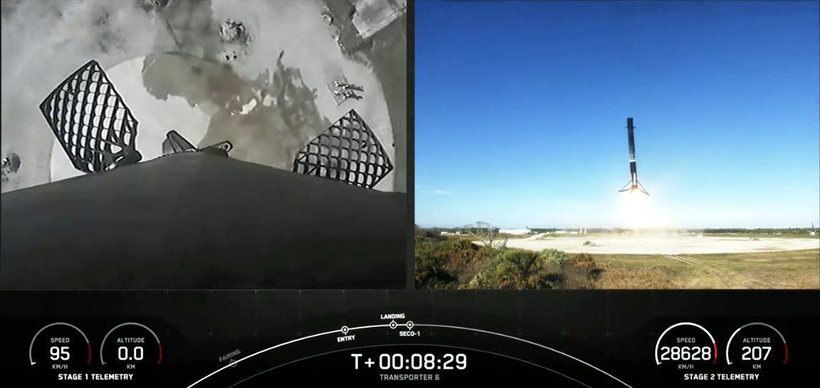 SpaceX briskly moves 114 smallsat payloads to orbit with their ...