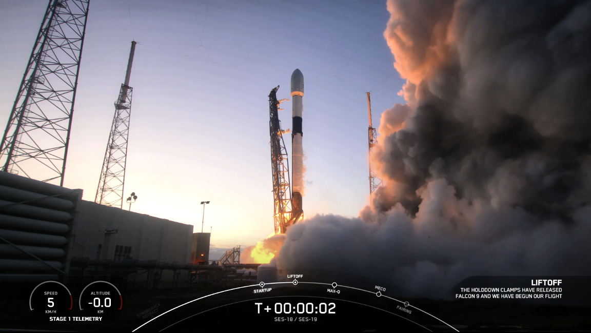 UPDATE 1: SES-18 + SES-19 satellites’ orbital endeavors via SpaceX ...