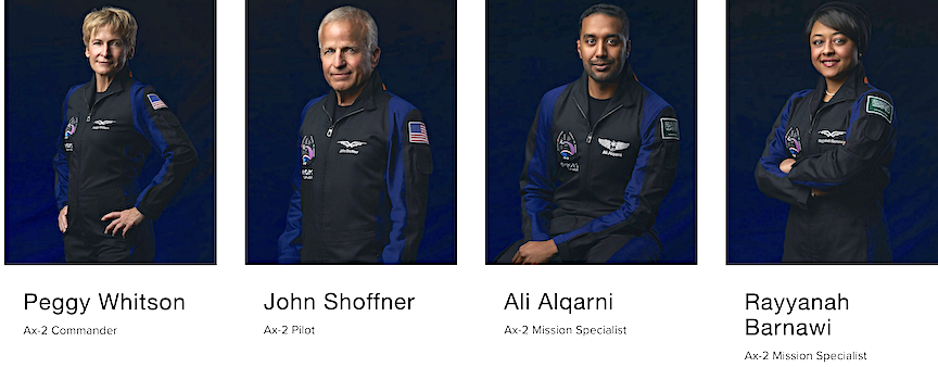 SpaceX sends Axiom Mission 2’s international astronauts soaring to ISS ... SpaceX sends Axiom Mission 2’s international astronauts soaring to ISS ...