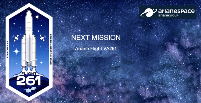 Flight 261: Arianespace has a new launch date for the Heinrich-Hertz ...