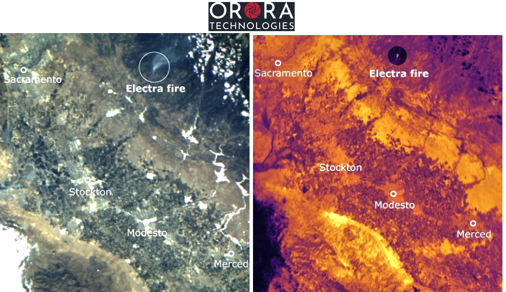 UP42 + OroraTech facilitate geospatial thermal-infrared data access ...