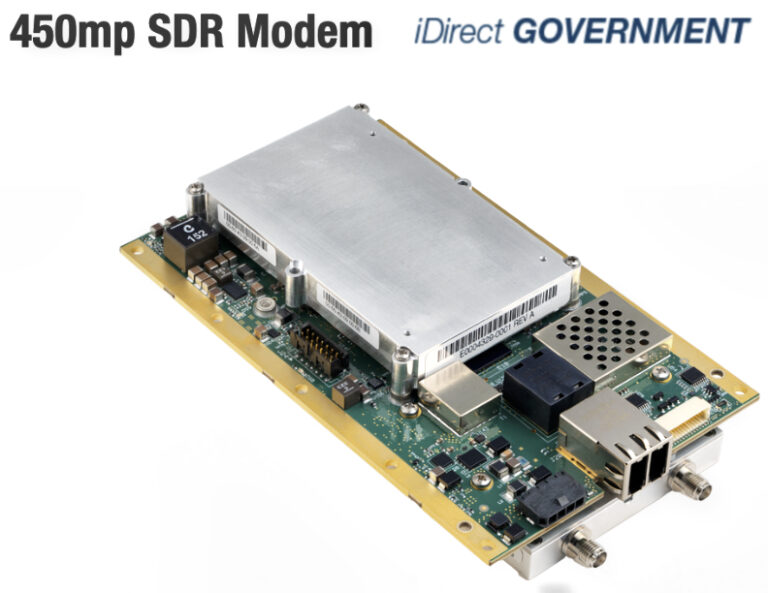 iDirect Government debuts REVOLUTION® 450mp multi-waveform, multi-orbit ...