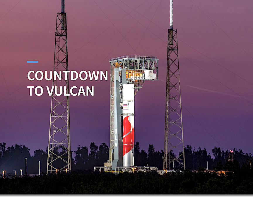 UPDATE 3: T-minus one week until ULA’s launch of Vulcan rocket – SatNews