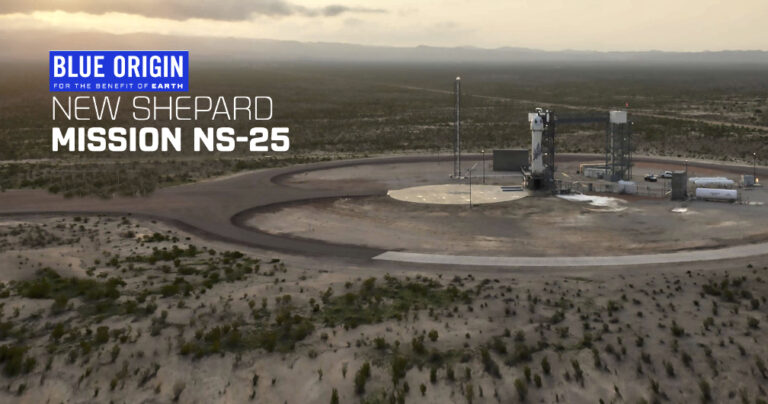 Blue Origin completes 25th mission to space with six crew onboard – SatNews