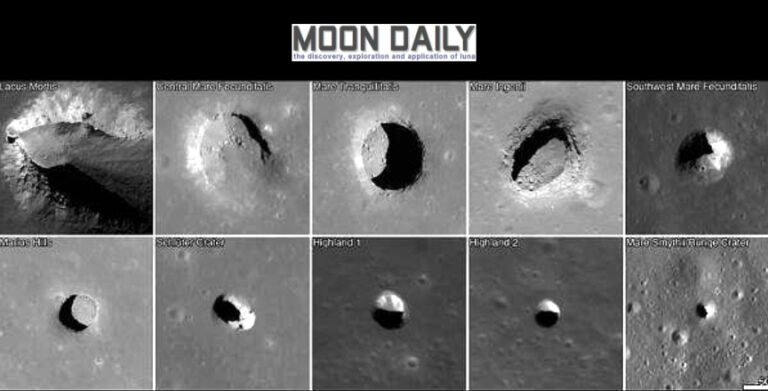 Moon Daily: LRO Mini-RF data reveals extensive cave network beneath ...