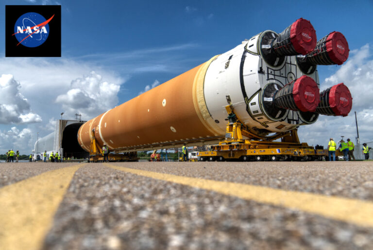 NASA’s SLS rocket stage set for transportation to Kennedy Space Center for Artemis II mission ...