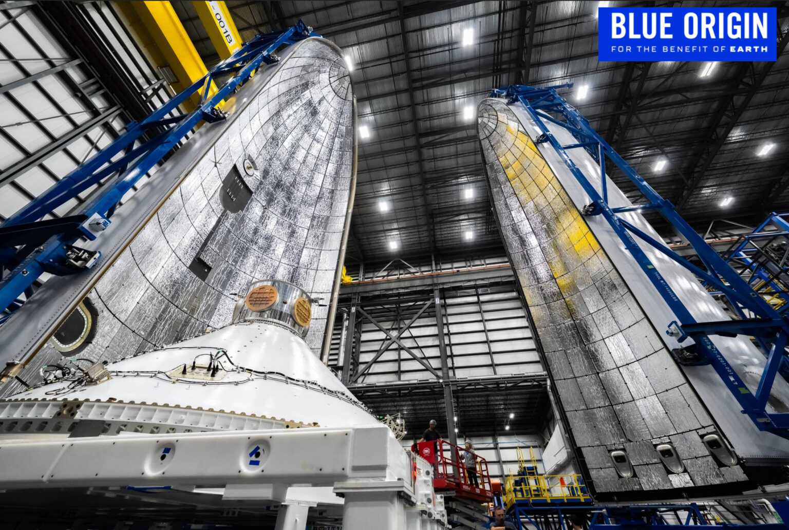 Blue Ring Pathfinder payload ready for launch — Blue Origin’s New Glenn ...
