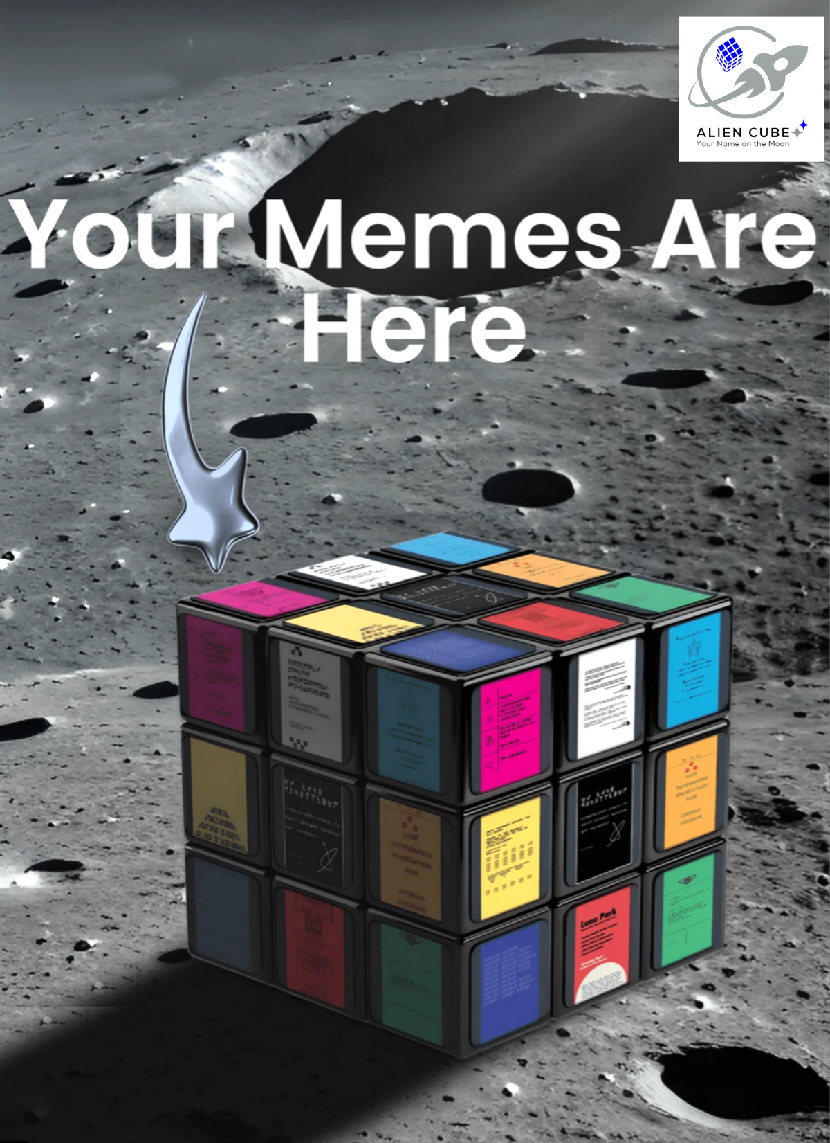 Alien Cube: UK startup launching 1st billboard and memes to the Moon ...