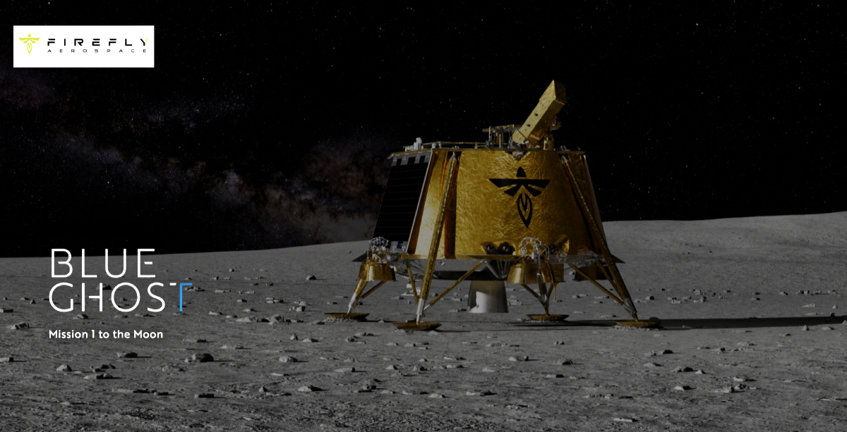 Firefly’s Blue Ghost lunar mission to launch via a Falcon 9 on January ...