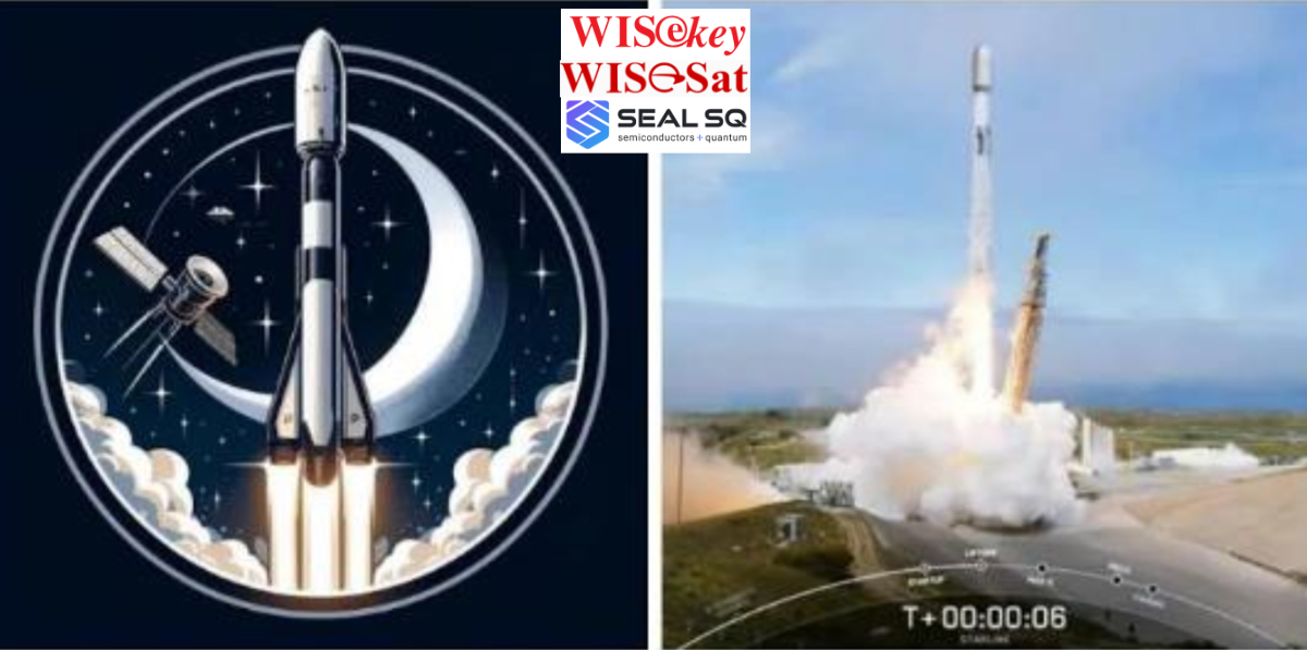 WISeKey’s WISeSat satellite powered by SEALSQ post-quantum security successfully launched – SatNews