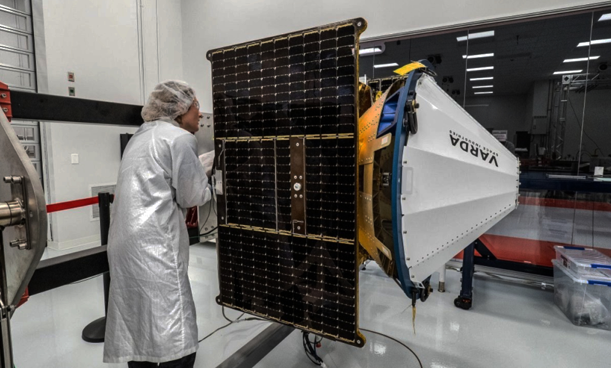 Rocket Lab delivers 3rd on-orbit manufacturing spacecraft for Varda Space Industries – SatNews