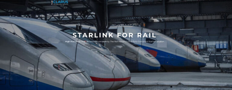 Clarus Networks delivers 1st rail-certified LEO satellite connectivity ...