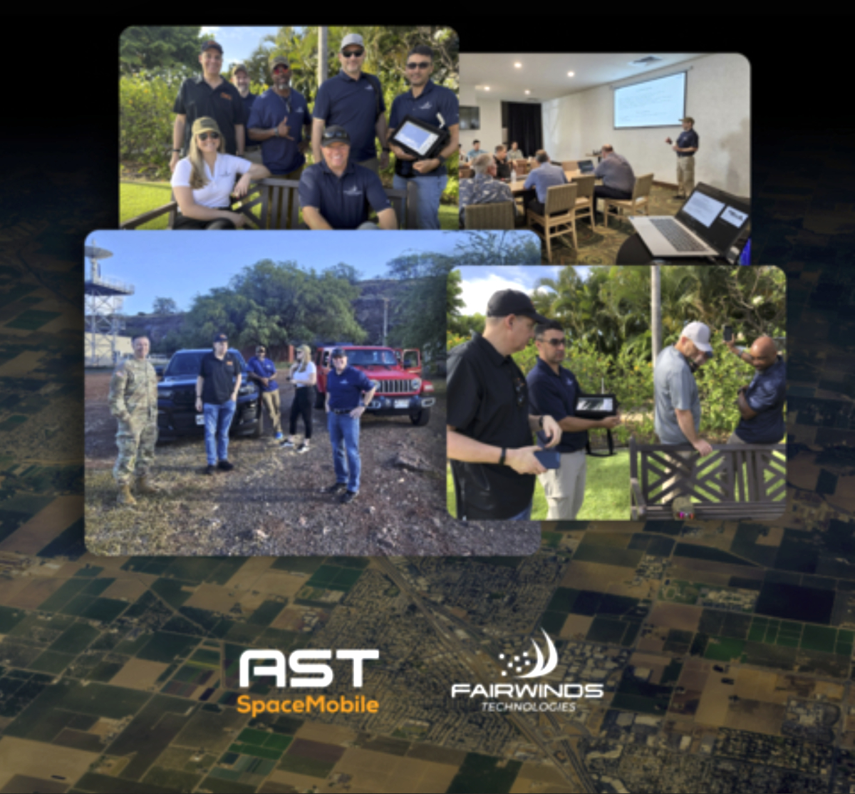 AST SpaceMobile + Fairwinds Technologies demo world’s 1st tactical NTN ...