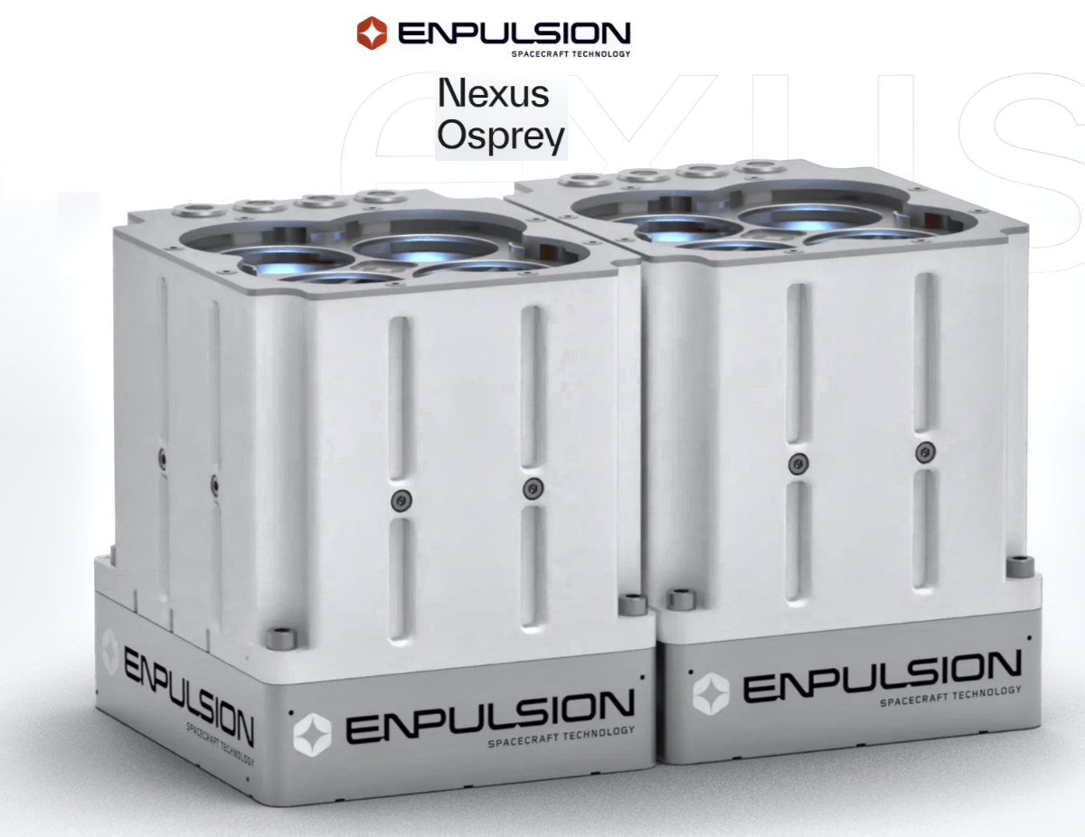 Enpulsion unveils their Nexus electric propulsion system – SatNews