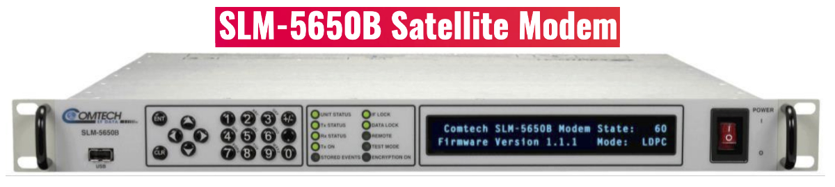 Comtech’s SLM-5650B becomes 1st sovereign-certified modem to operate on SES’s O3b mPOWER MEO ...