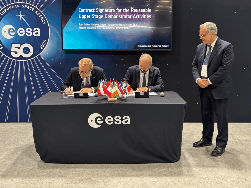 ESA Awards Avio €40 Million to Develop Reusable Upper Stage Demonstrator – SatNews